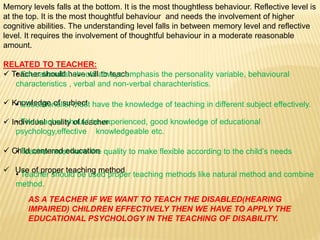 ppt on educational psychology | PPTX