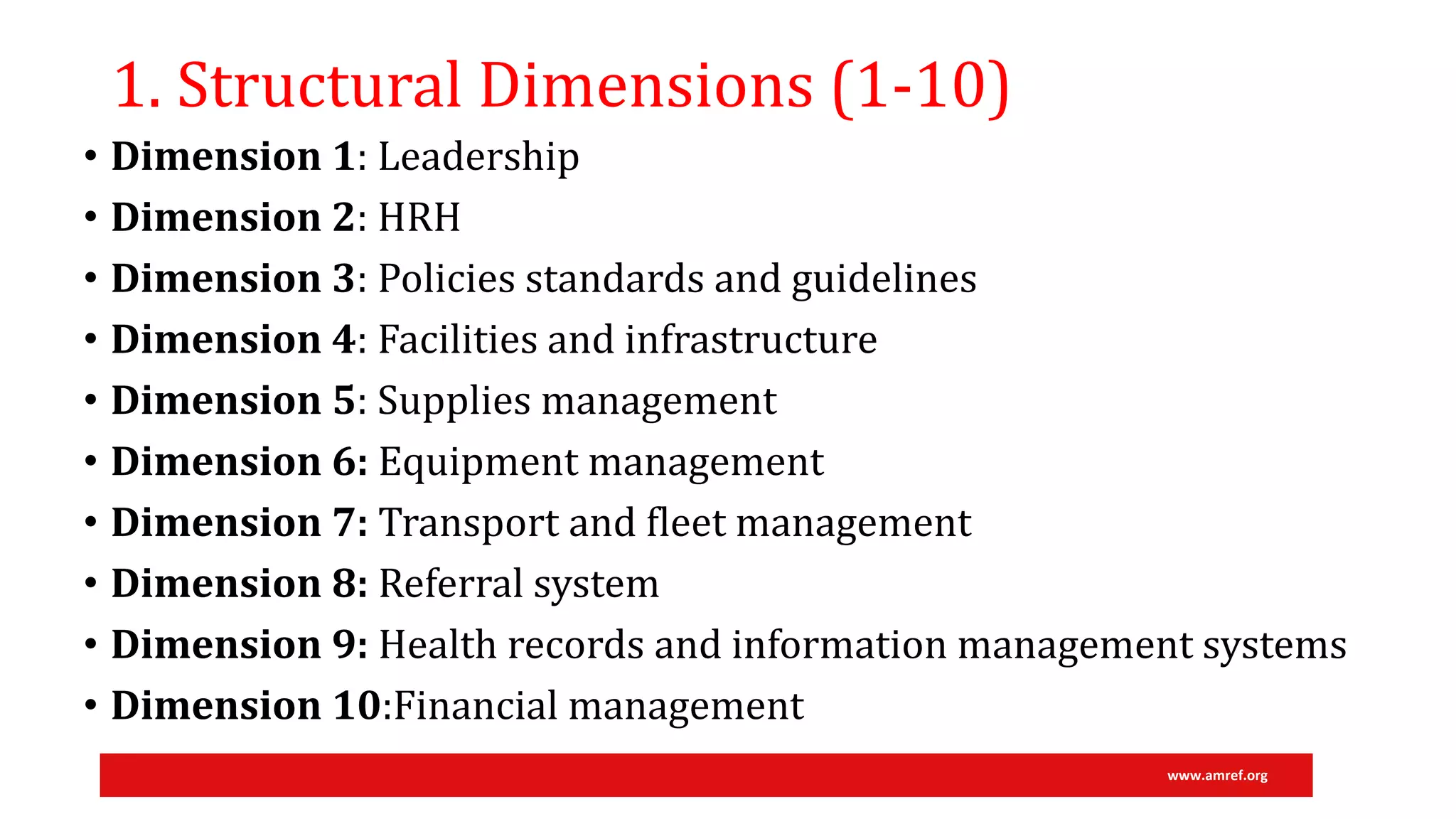 Amref health africa in kenya kqmh implementation experience | PDF