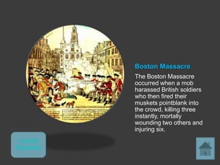 Causes for American Revolution | PPTX