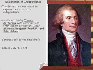 Causes of American Revolution 1774-1776 | PPT