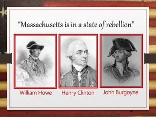 Causes of American Revolution 1774-1776 | PPT