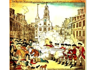 Am rev causes british actions, colonial reactions | PPT