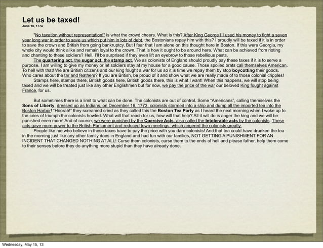 Amrev redo of writing | PPT | Free Download