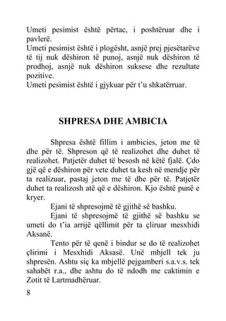 Amër Halid - Shpresa në Allahun | DOC