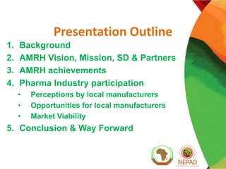 African Medicines Regulatory Harmonisation | PPTX