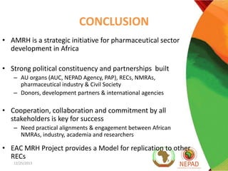 African Medicines Regulatory Harmonisation | PPTX