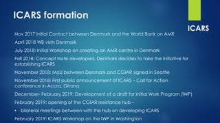 International Centre for Antimicrobial Resistance Solutions (ICARS) | PDF