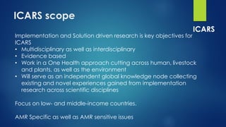 International Centre for Antimicrobial Resistance Solutions (ICARS) | PDF