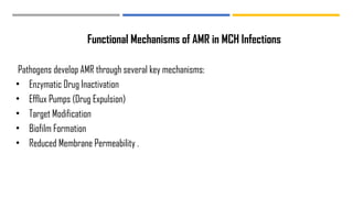 AMR in maternal and child health-with. reports complete.pptx