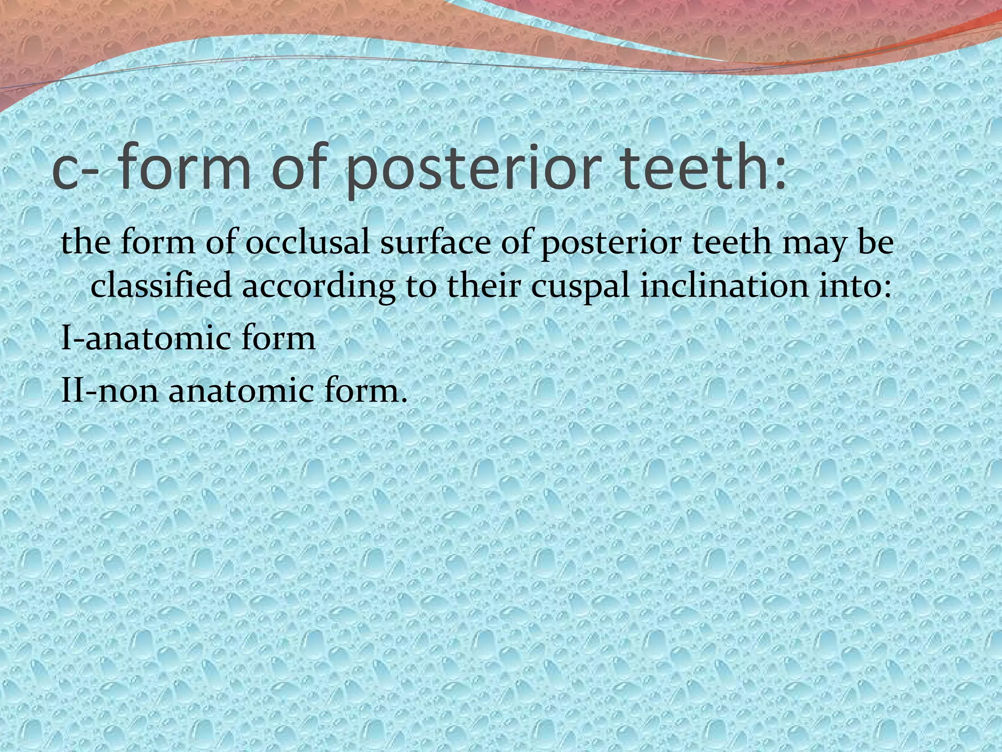 TEETH SELECTION | PPT
