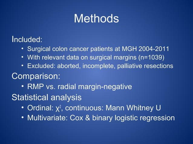 Radial Margin Positivity as a Poor Prognostic Factor for Colon Cancer ...