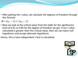 Parametric Test | PPTX