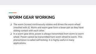 Worm Gear | PPT