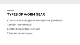 Worm Gear | PPT