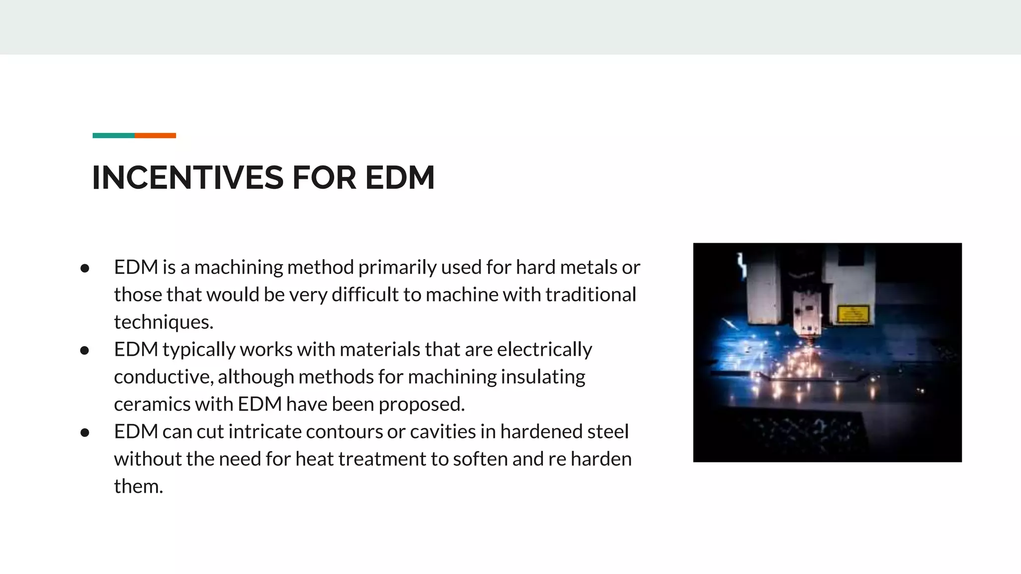 Electric Discharging Machine(EDM) | PPT