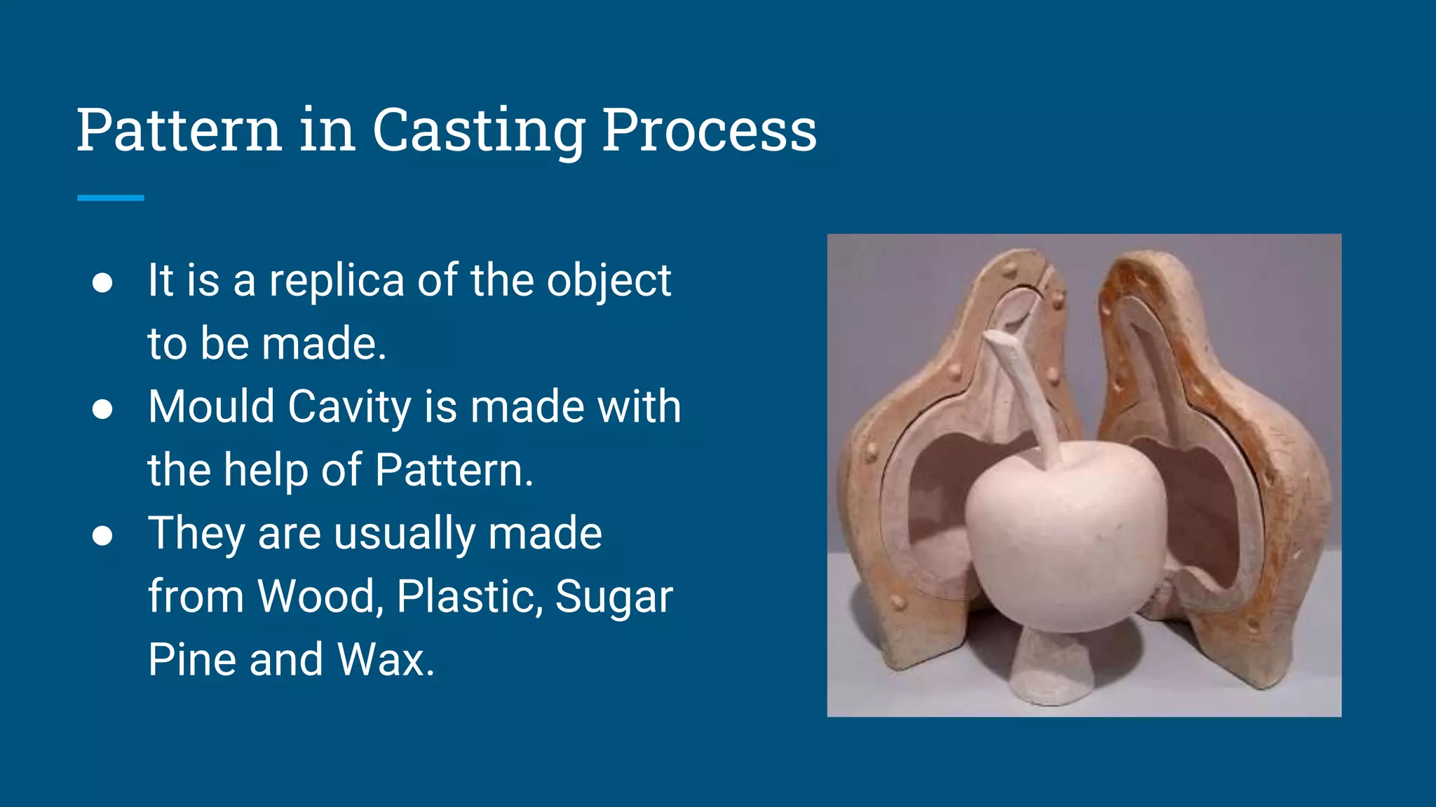 Casting Manufacturing Processes | PPTX