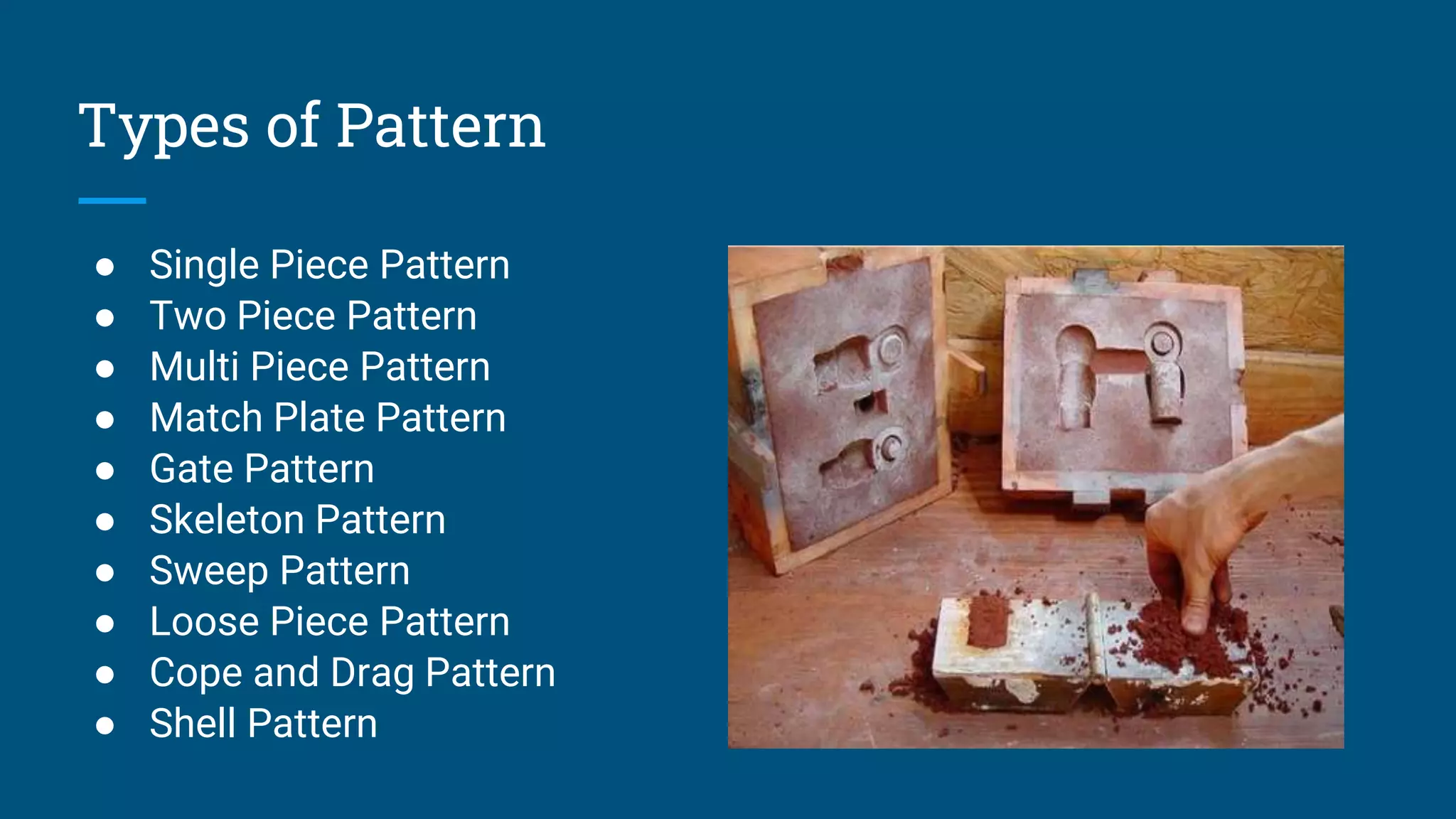 Casting Manufacturing Processes | PPTX