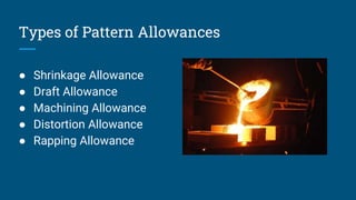 Casting Manufacturing Processes | PPTX