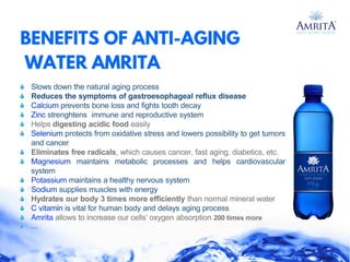 Amrita Water Presentation | PPT