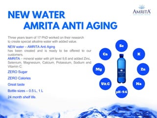 Amrita Water Presentation | PPT