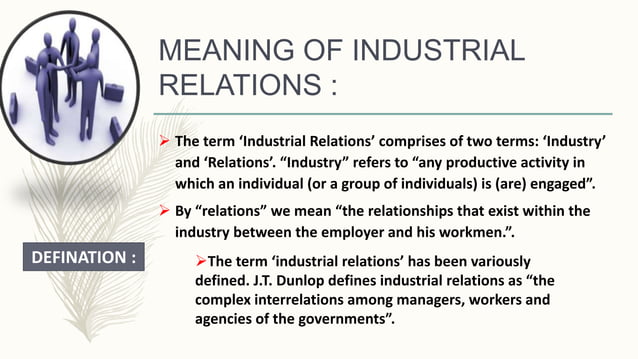 importances of state industrial relation , industrial relations | PPT