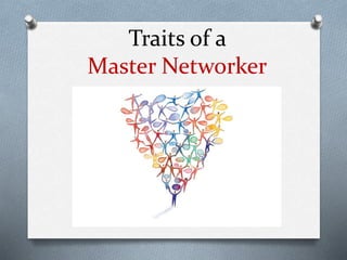 Power of Networking By Mahadevan R | PPTX