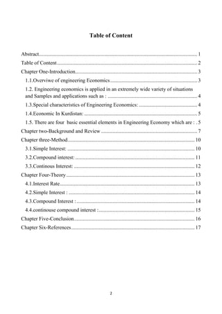Interest in Engineering Economic | PDF