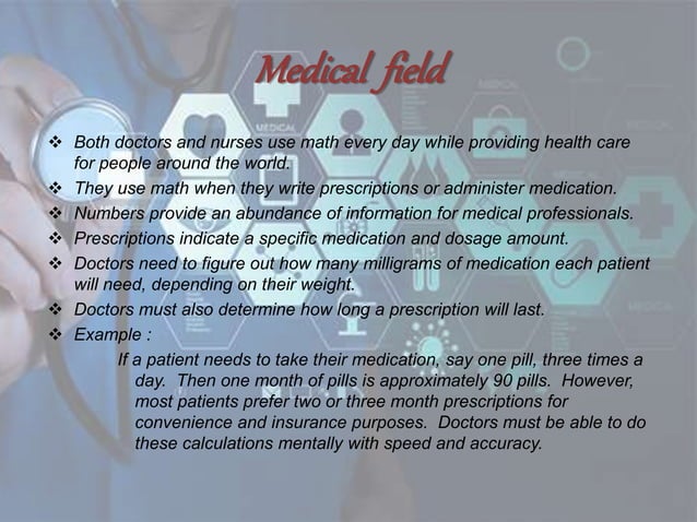 Applications of mathematics in real life | PPTX | Physics | Science