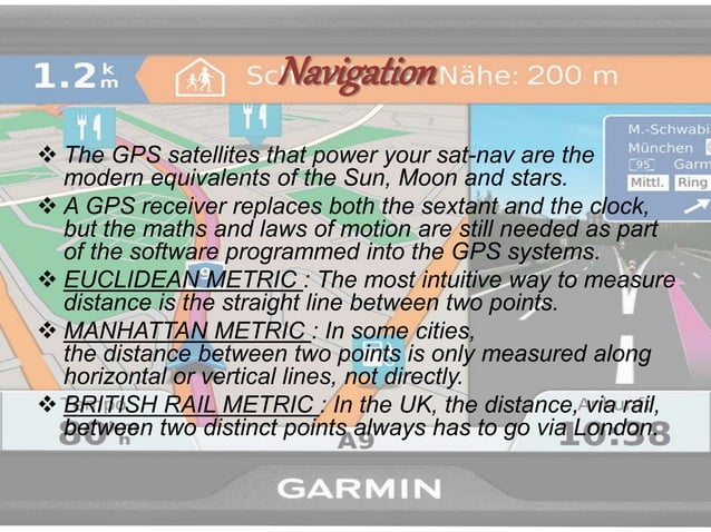 Applications of mathematics in real life | PPTX | Physics | Science