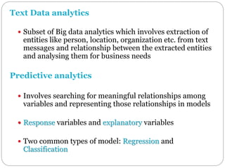 Text Analytics- An application in Indian Stock Markets | PPT