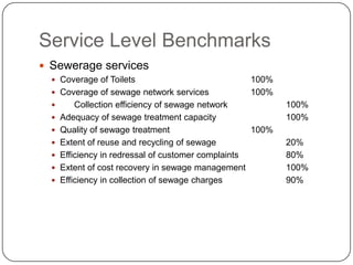 Comparative analysis for various service providders in water and waste ...