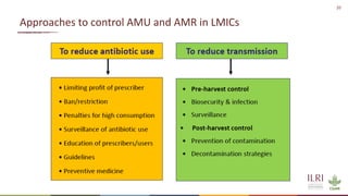 One Health and antimicrobial resistance | PPTX