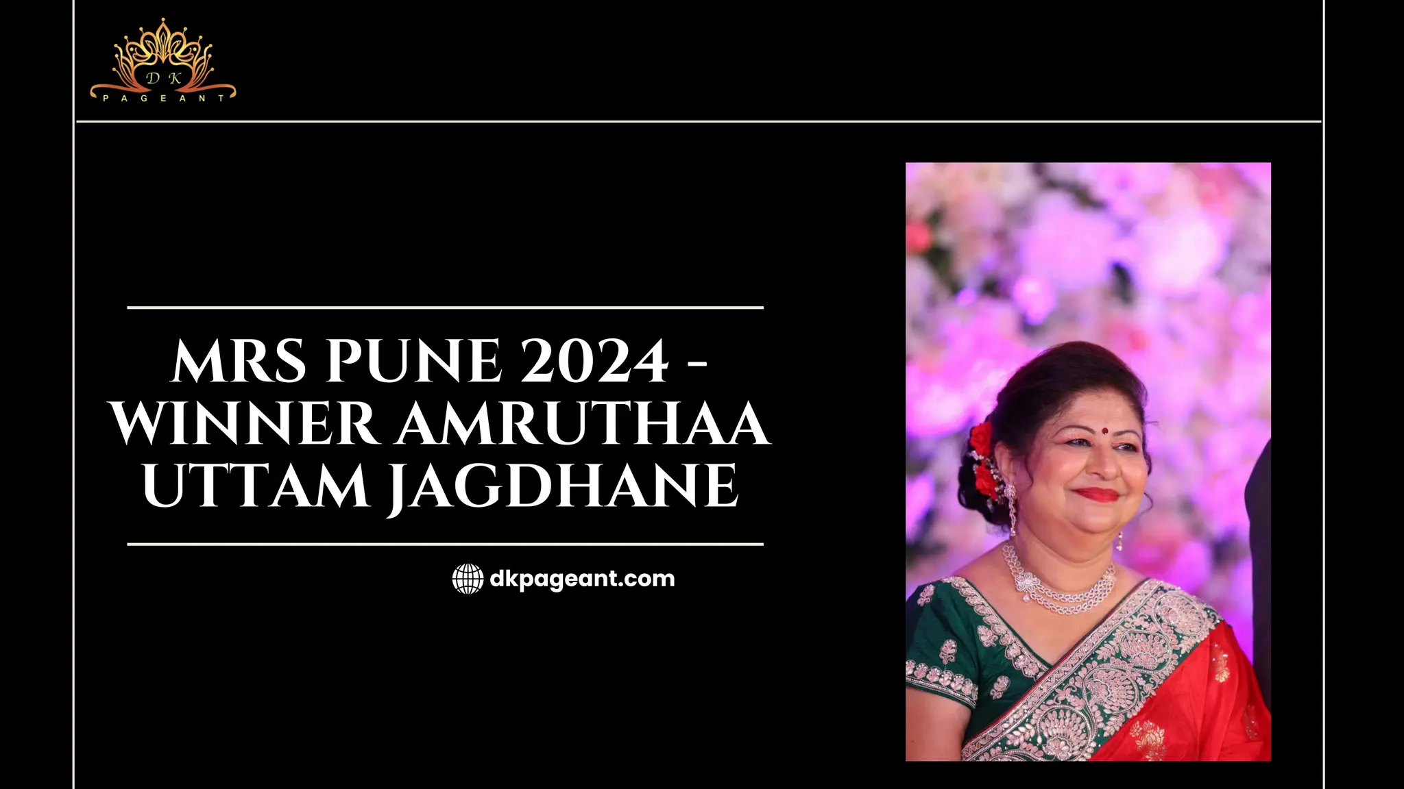 MRS PUNE 2024 - WINNER AMRUTHAA UTTAM JAGDHANE | PPT