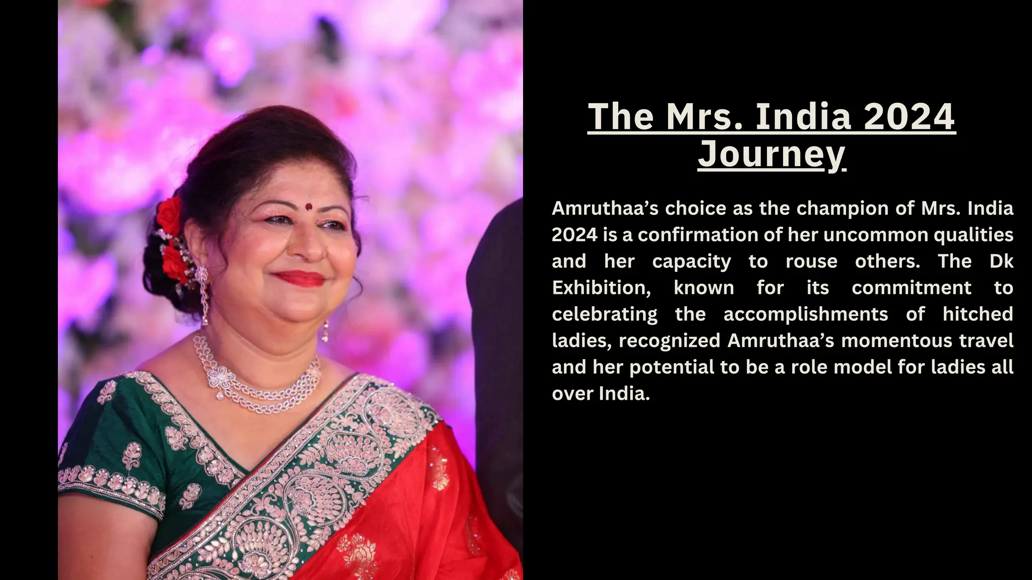 MRS PUNE 2024 - WINNER AMRUTHAA UTTAM JAGDHANE | PPT