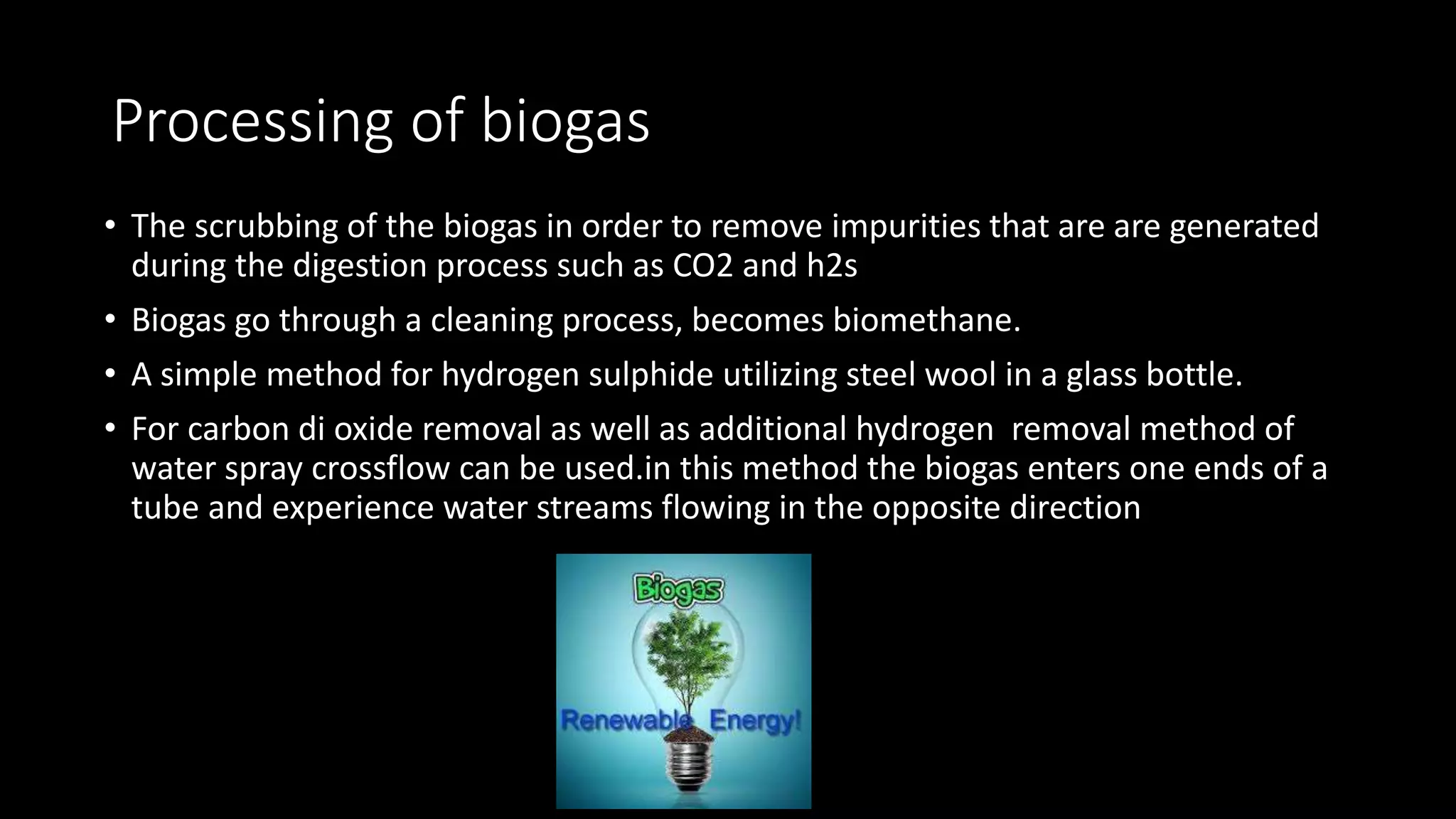 biogas production | PPTX
