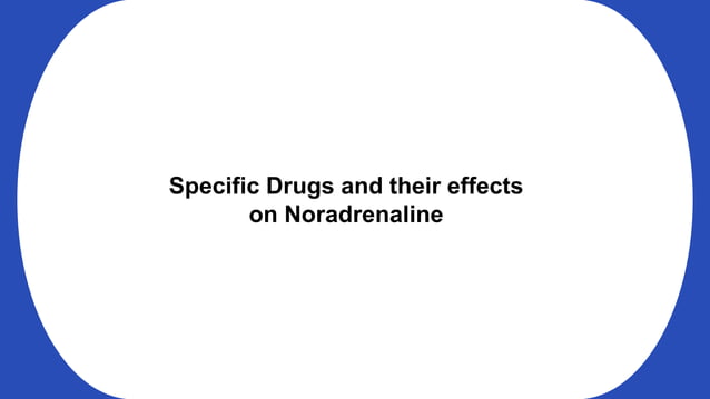 NorEpinephrine ppt.pptx | Endocrine and Metabolic Diseases | Diseases and Conditions