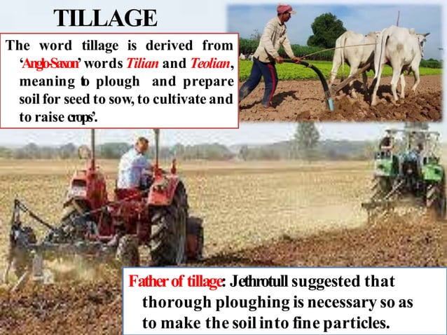 tillage and objectives | PPTX