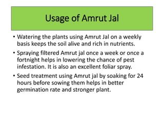 Amrut jal | PPTX