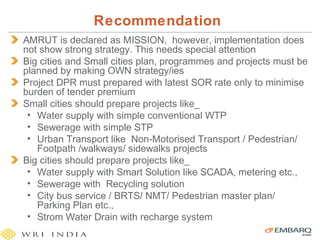 WEBINAR: Transforming India's Urban Infrastructure with Project AMRUT ...