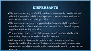 LUBRICATING OILS | PPTX