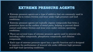 LUBRICATING OILS | PPTX