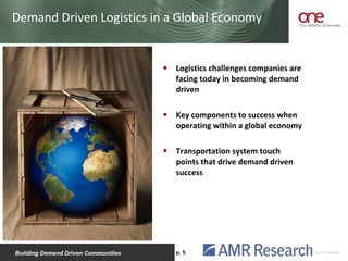 Demand Driven Logistics in the Global Economy | PPT