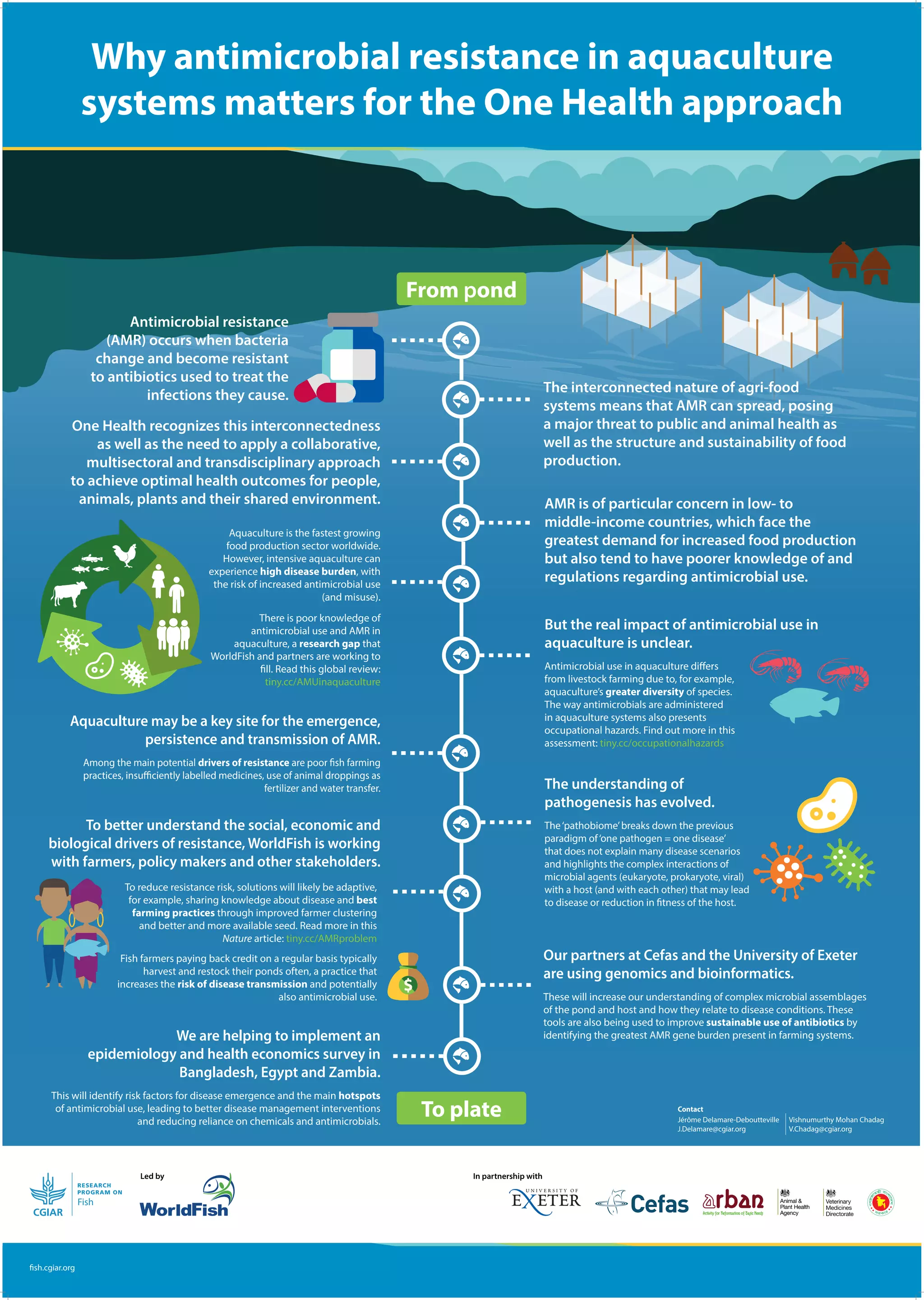 Why antimicrobial resistance in aquaculture systems matters for the One ...