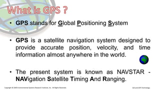 GPS & GIS | PPTX