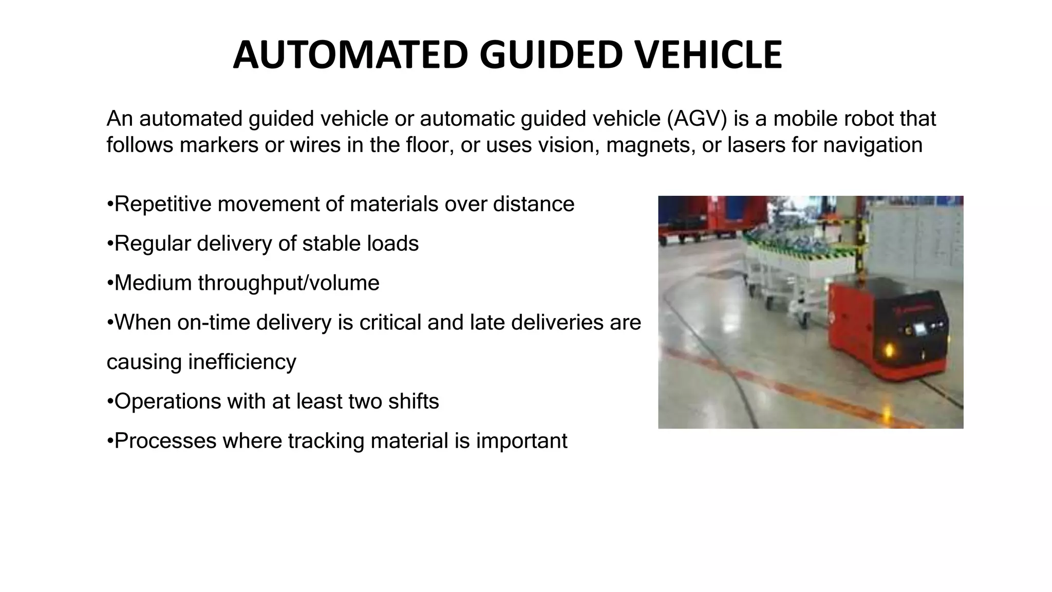material handling and its classifications with principles. | PPTX