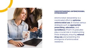 Antimicrobial stewardship program for Pharm-D | PPTX