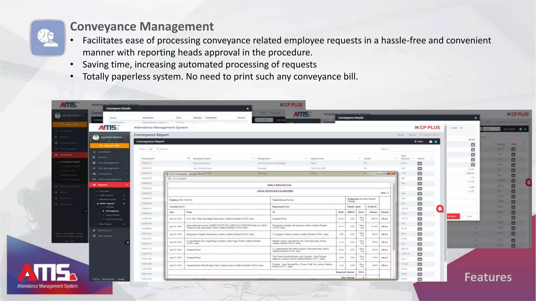 AMS- Attendance Management System | PPTX