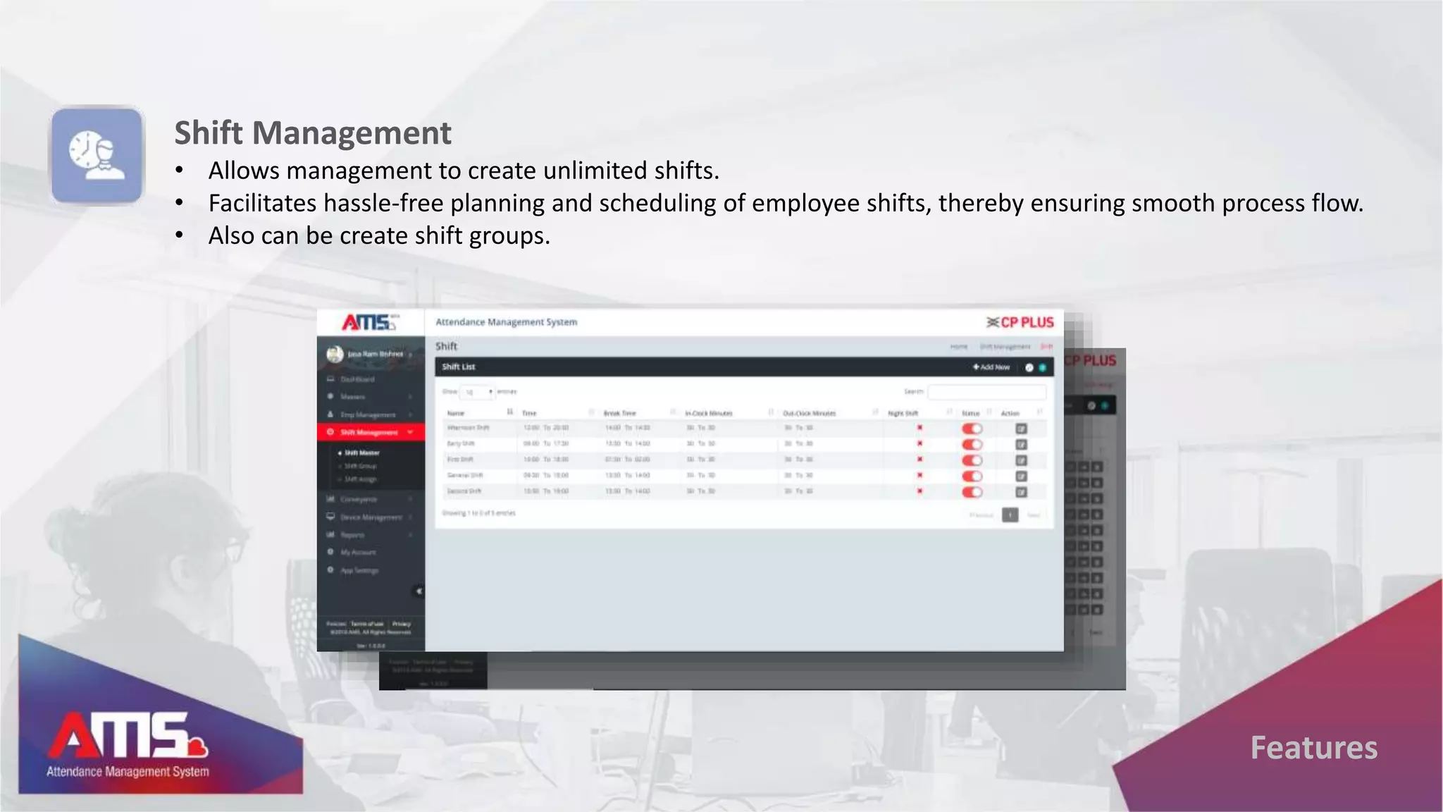 AMS- Attendance Management System | PPTX