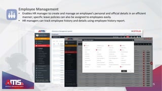 AMS- Attendance Management System | PPTX
