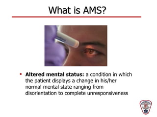 AMS - Psychological Emergencies CME 2007 | PPT | Brain and Nervous ...
